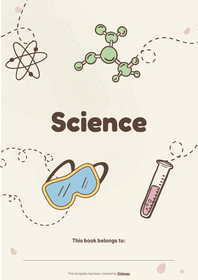 Kimok Science Doodles Style Binders/Covers