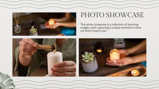 Hand-crafted Scented Candles Portfolio | Google Slides