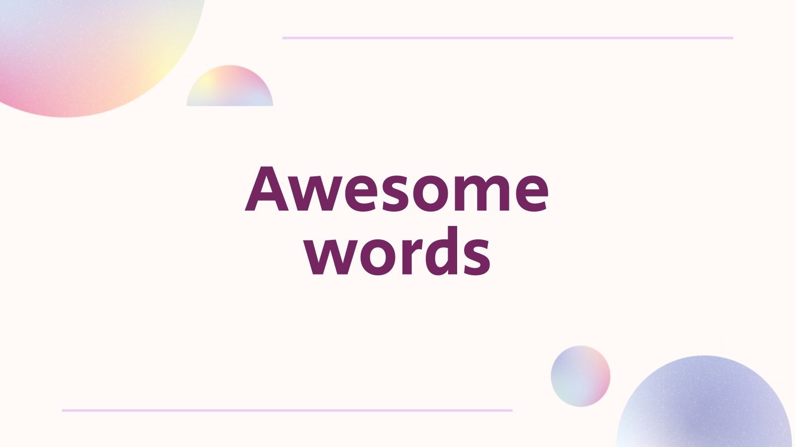 My Passion Project | Google Slides & PowerPoint