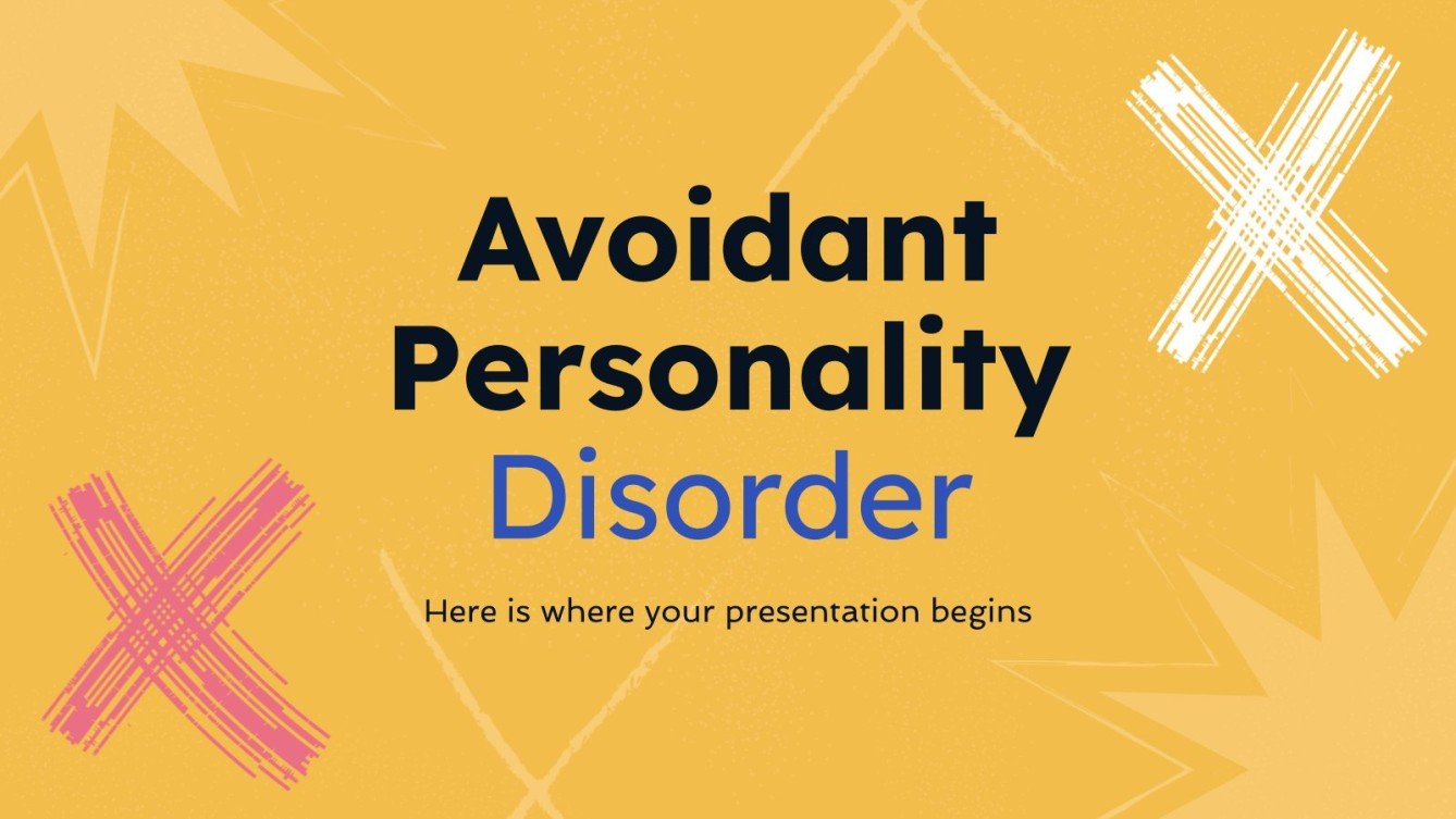 Trouble de la personnalité évitante | Google Slides et PPT