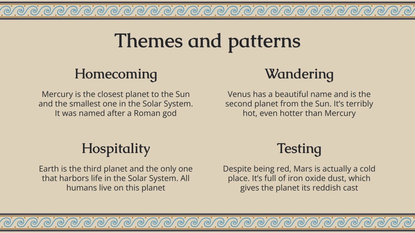 The Odyssey | Google Slides & PowerPoint