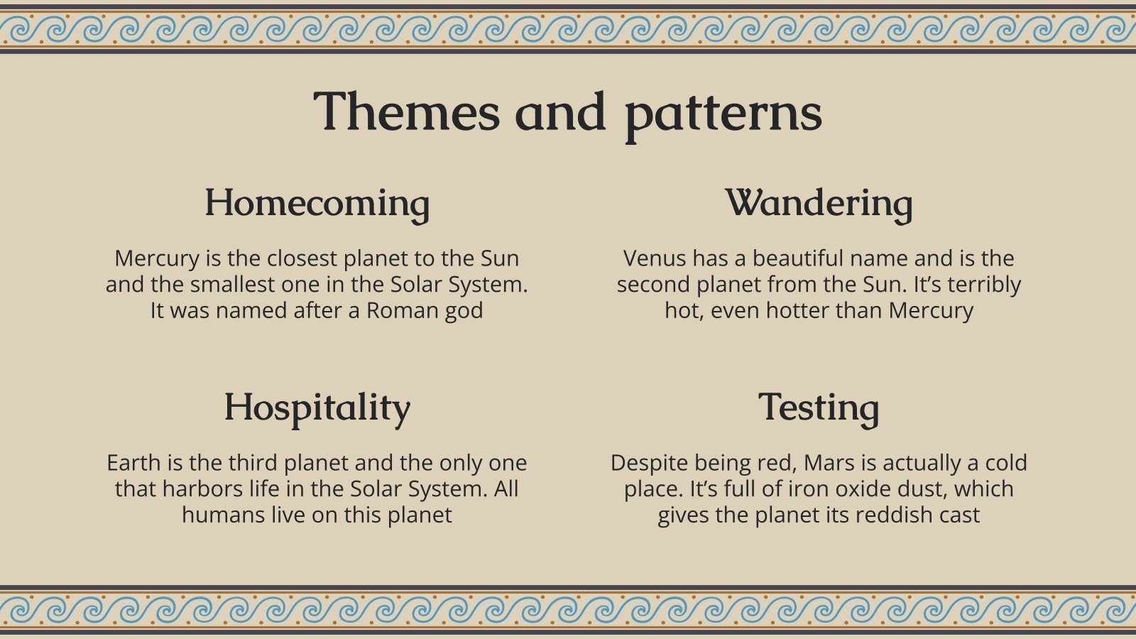 The Odyssey | Google Slides & PowerPoint