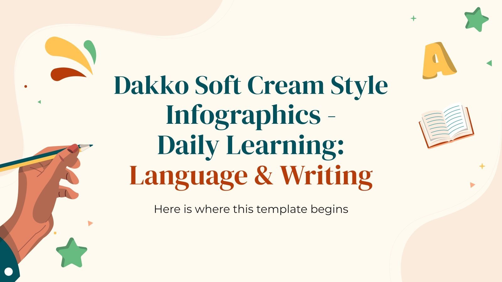 Free Cream Google Slides themes and PowerPoint templates