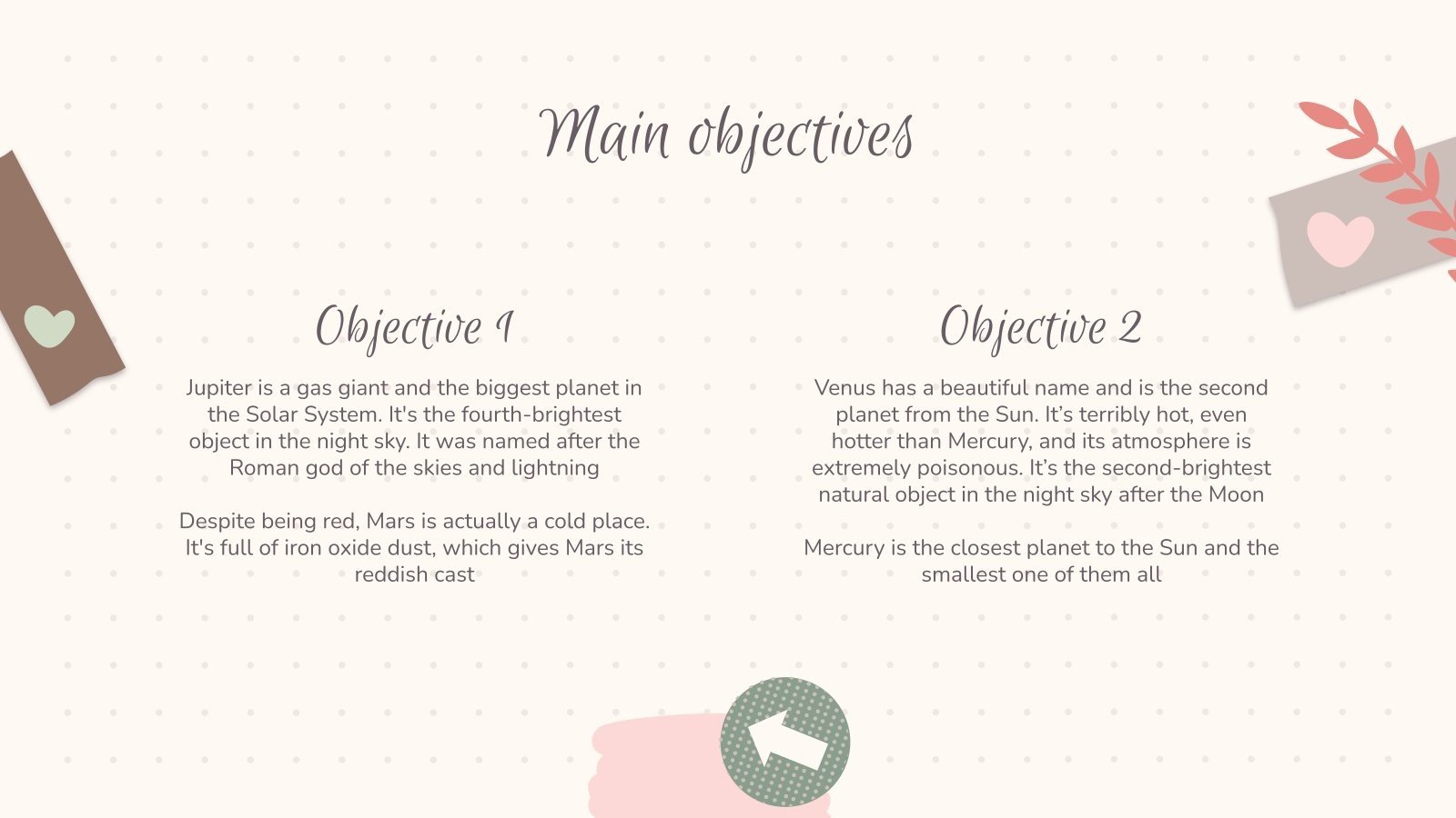 Panno Pastel Scrapbook Style Subject Presentation