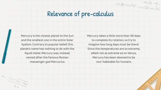 Pre-Calculus Lesson for High School: Vectors | Google Slides
