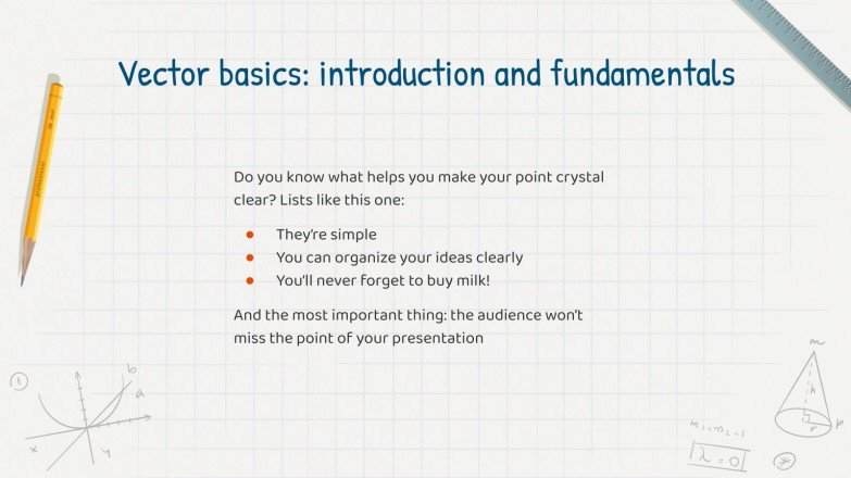 Pre-Calculus Lesson for High School: Vectors | Google Slides