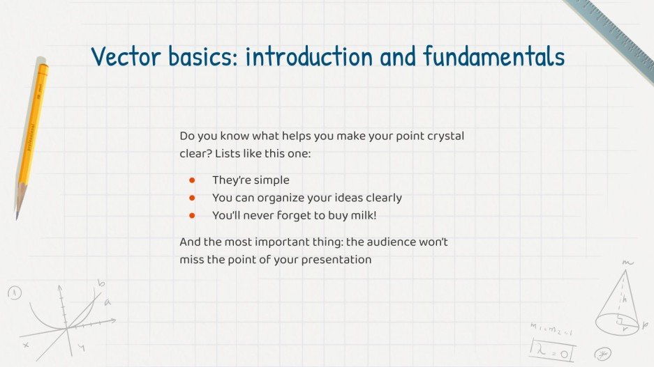 Pre-Calculus Lesson for High School: Vectors | Google Slides