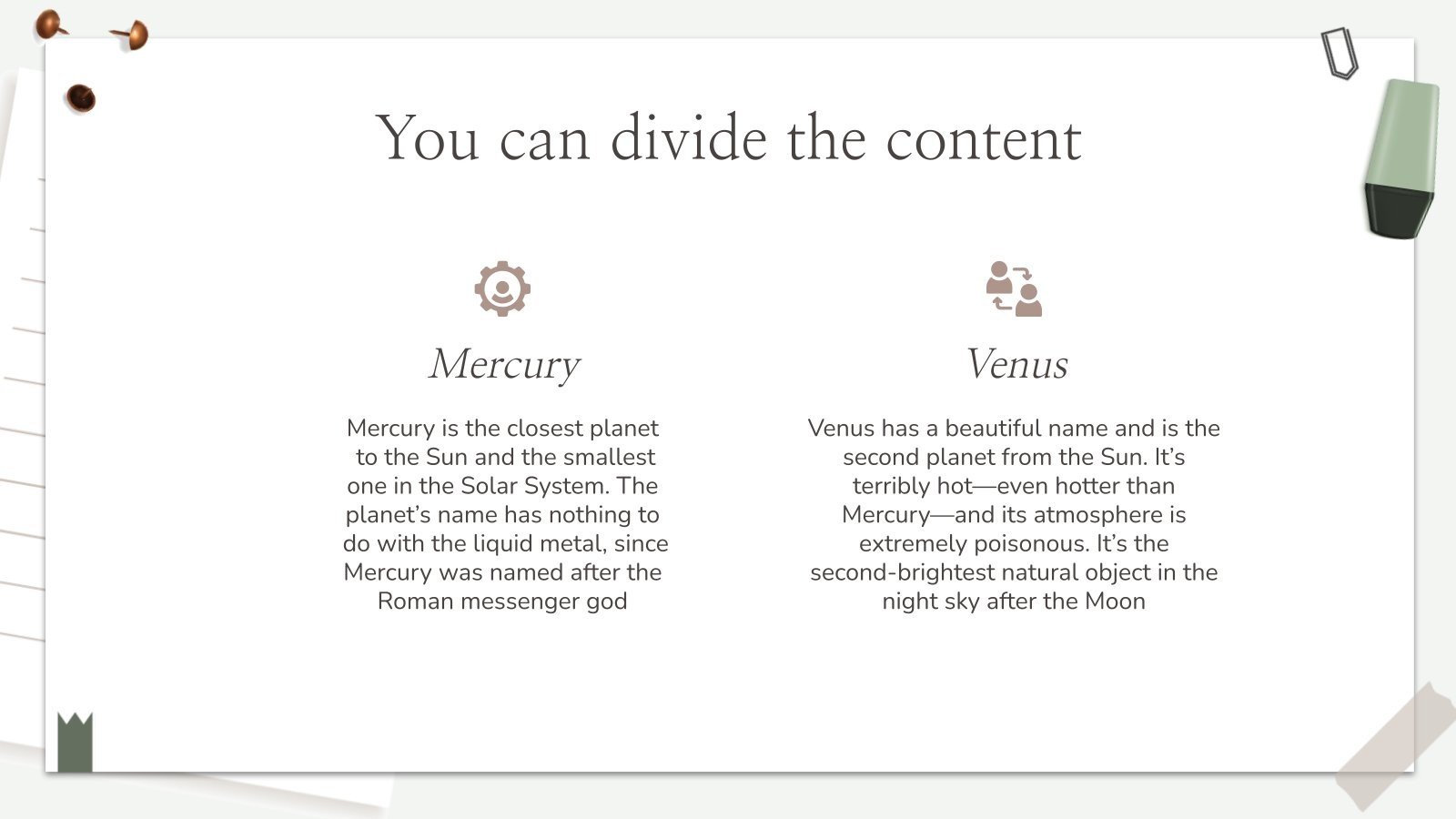 Corporate Vision Board for Business | Google Slides & PPT