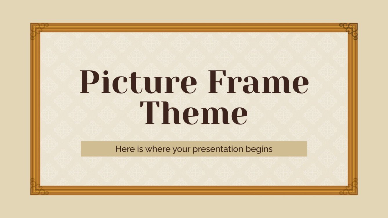 Picture Frame Theme | Google Slides & PowerPoint