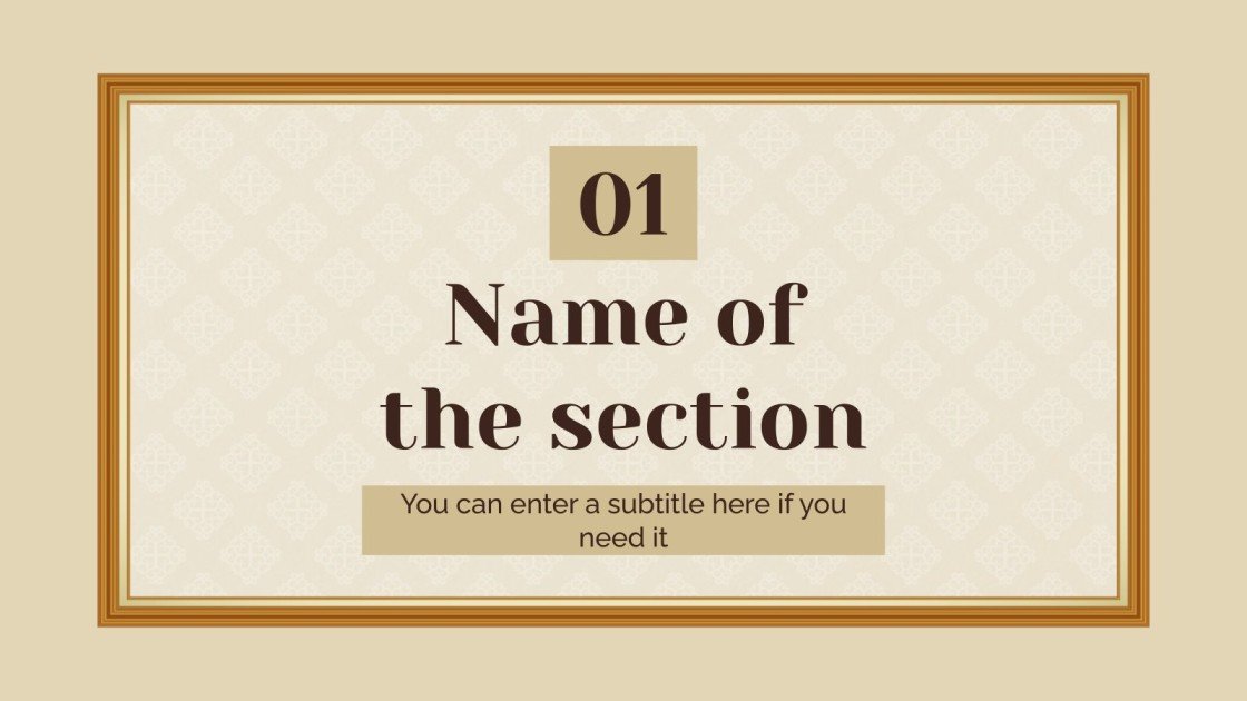 Picture Frame Theme | Google Slides & PowerPoint