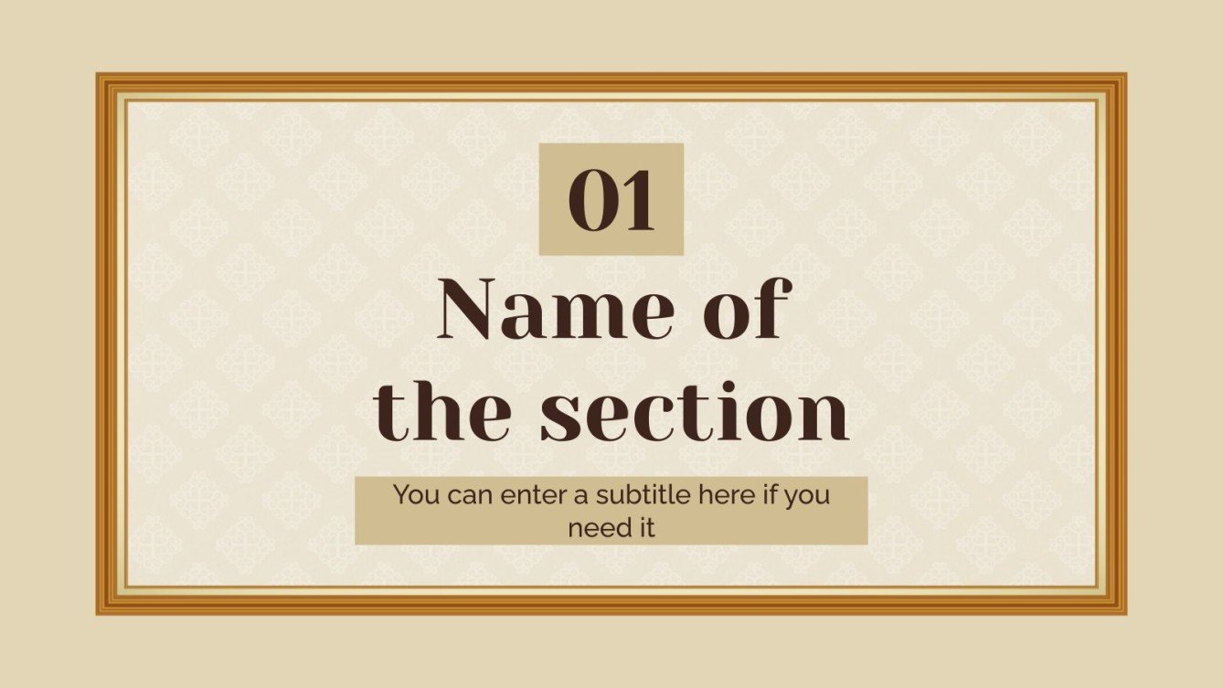 Picture Frame Theme | Google Slides & PowerPoint