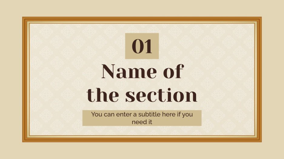 Picture Frame Theme | Google Slides & PowerPoint