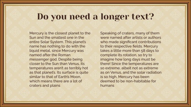 Picture Frame Theme | Google Slides & PowerPoint