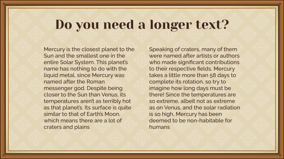 Picture Frame Theme | Google Slides & PowerPoint