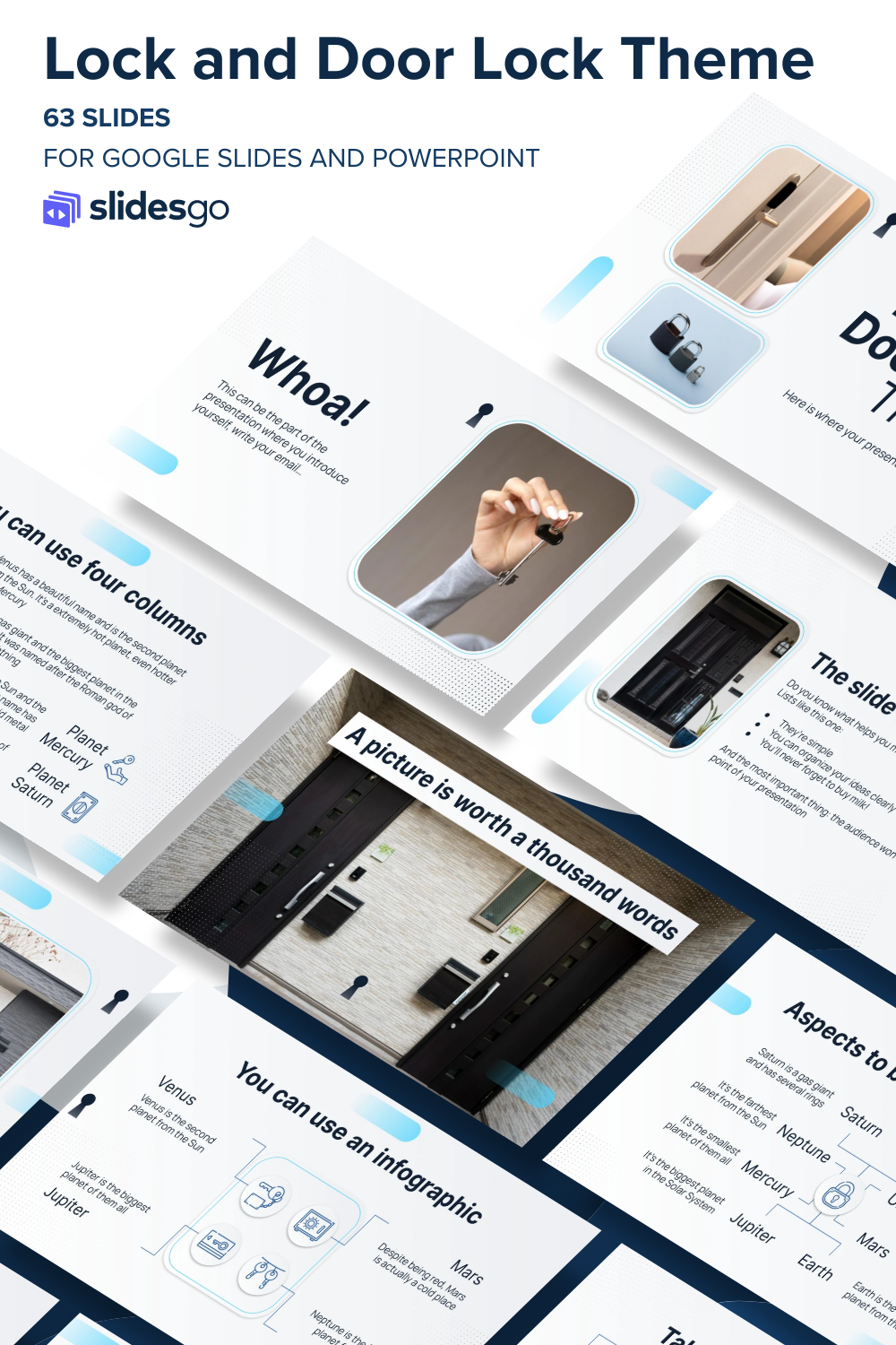 Lock and Door Lock Theme | Google Slides & PowerPoint