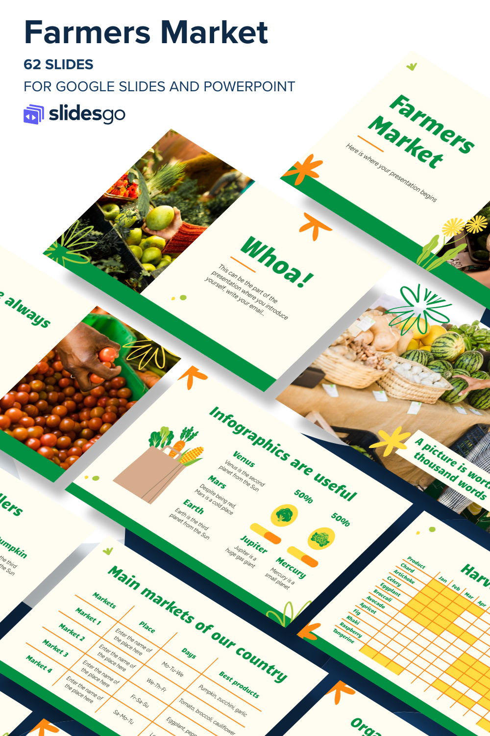 Farmers Market | Google Slides & PowerPoint template