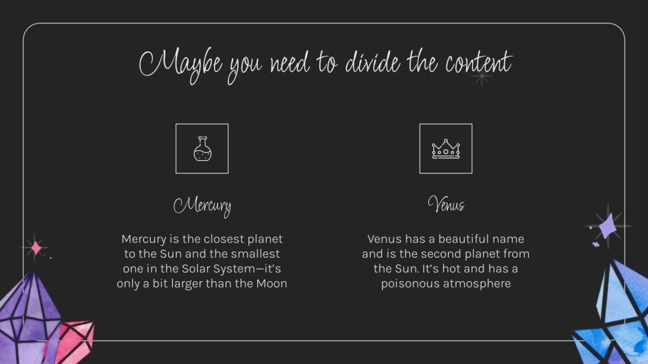 Magic Crystals Theme | Google Slides & PowerPoint