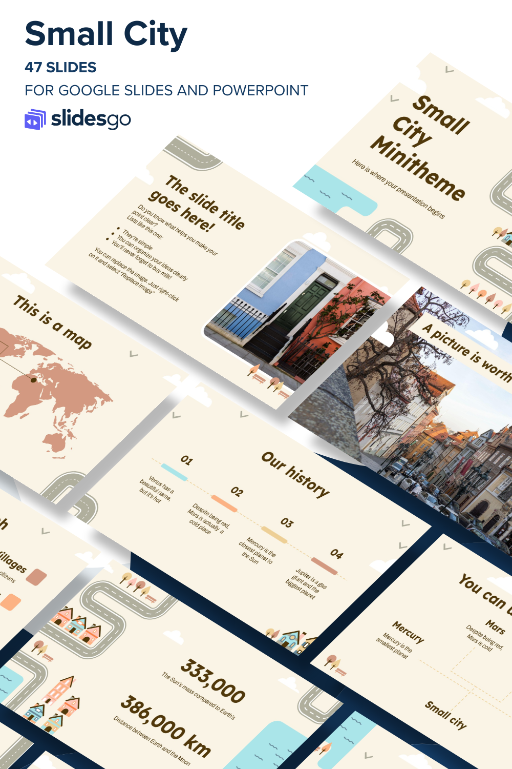Small City | Google Slides & PowerPoint Template