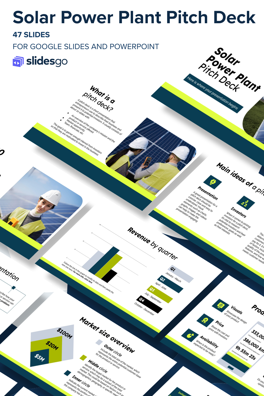 Solar Power Plant Pitch Deck | Google Slides & PowerPoint