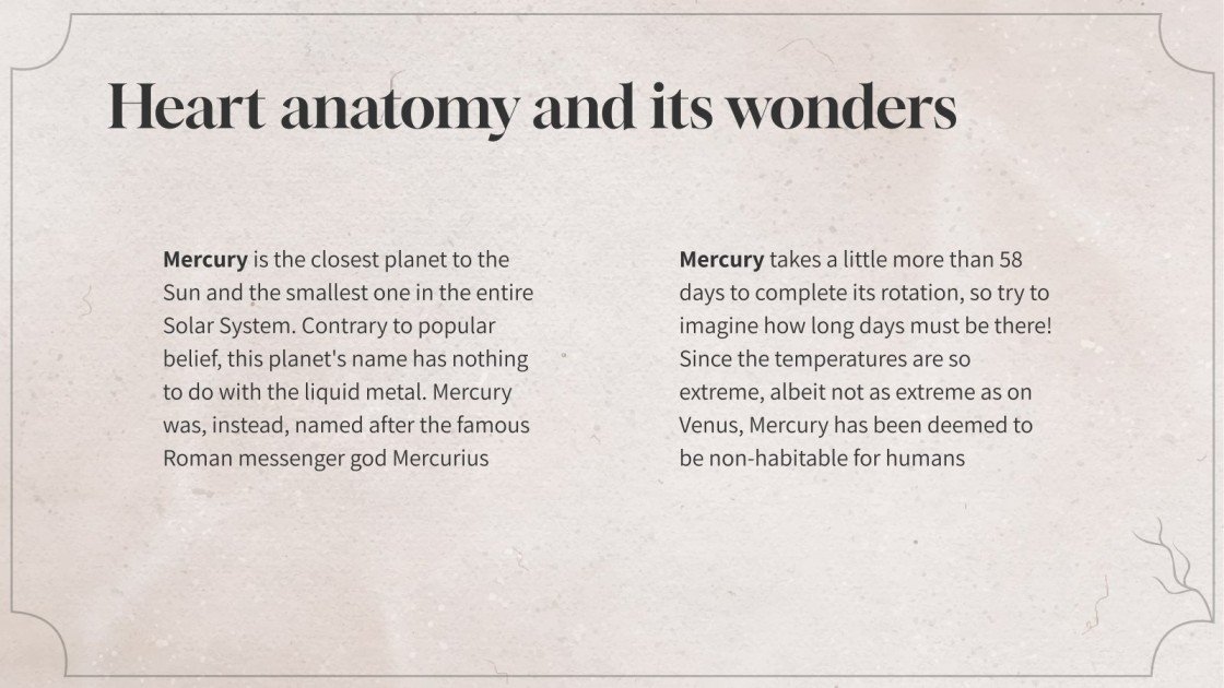 Heart Anatomy | Google Slides & PowerPoint template