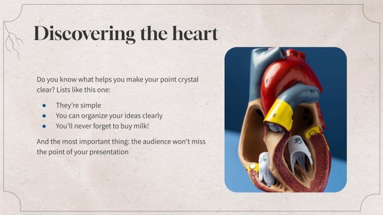 Heart Anatomy | Google Slides & PowerPoint template