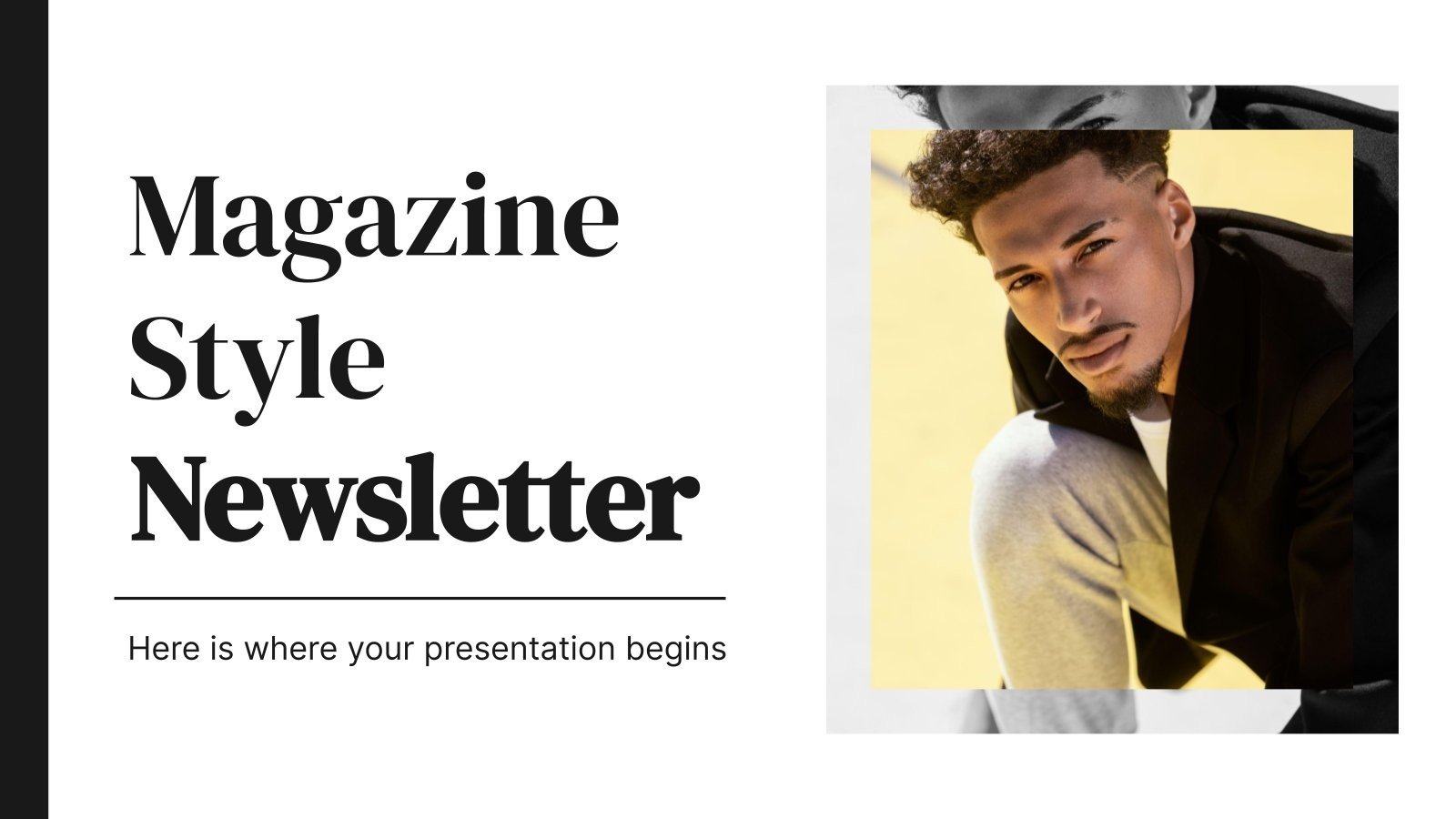 Free templates about Magazines for Google Slides & PowerPoint