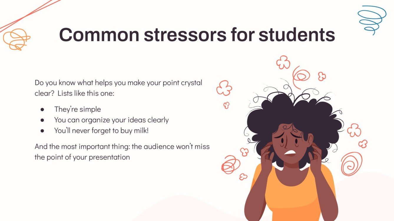 Student Stress Management | Google Slides & PowerPoint
