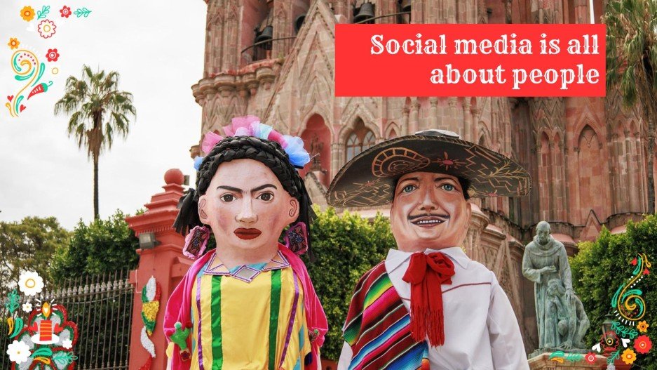 Mexico Travel Social Media Strategy | Google Slides & PPT