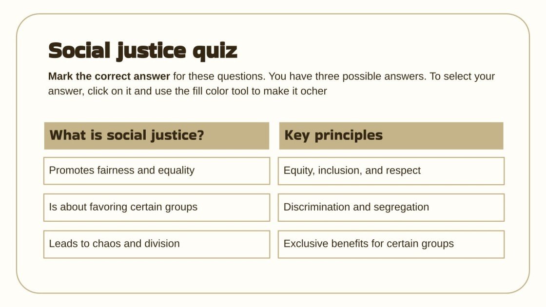 Social Justice Theme | Google Slides & PowerPoint