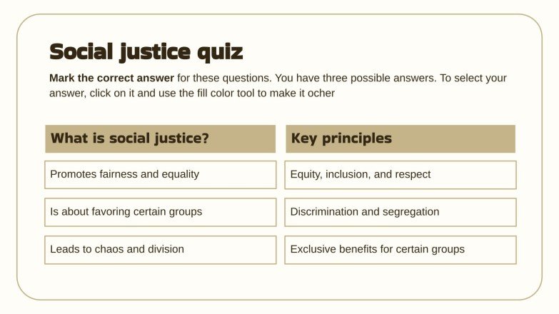 Social Justice Theme | Google Slides & PowerPoint