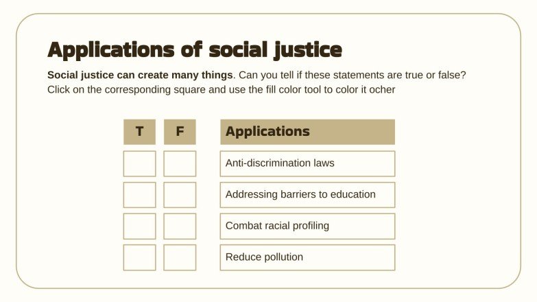 Social Justice Theme | Google Slides & PowerPoint