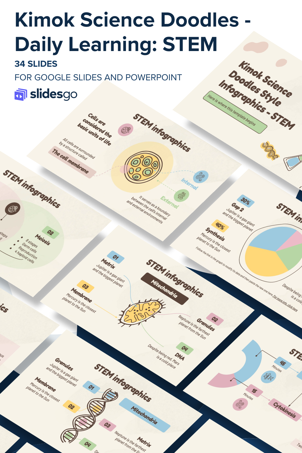Kimok Science Doodles Style Infographics - Daily Learning