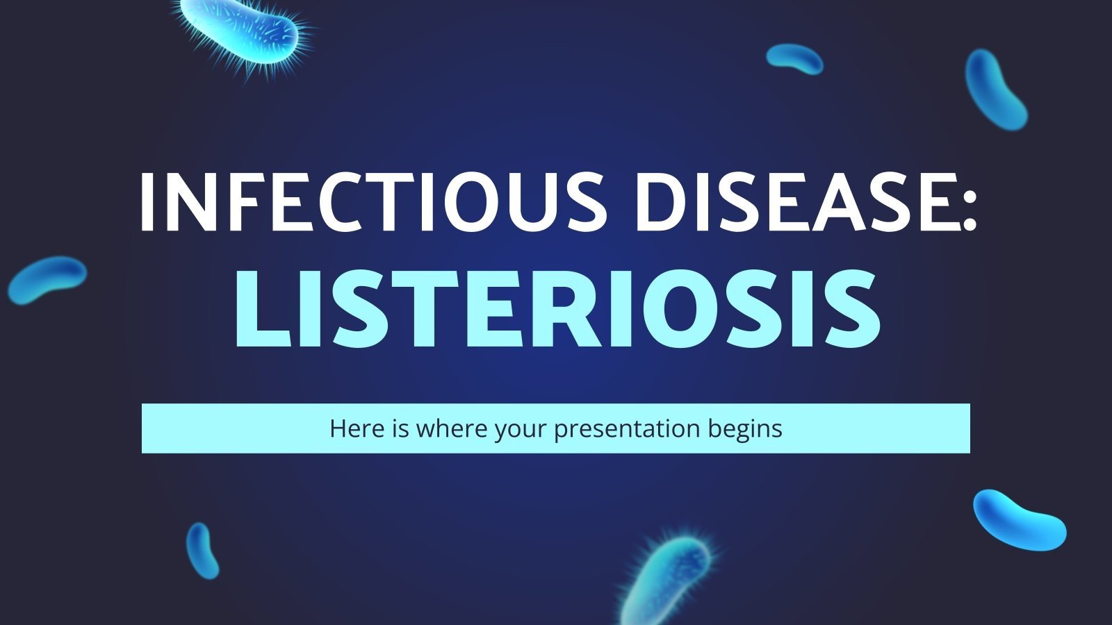 Infectious Disease: Listeriosis | Google Slides & PowerPoint