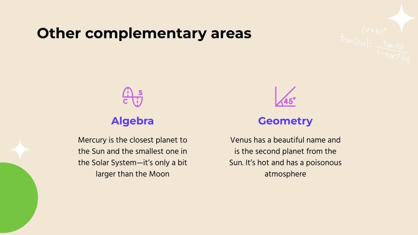 Math Subject for High School: Arithmetic | Google Slides