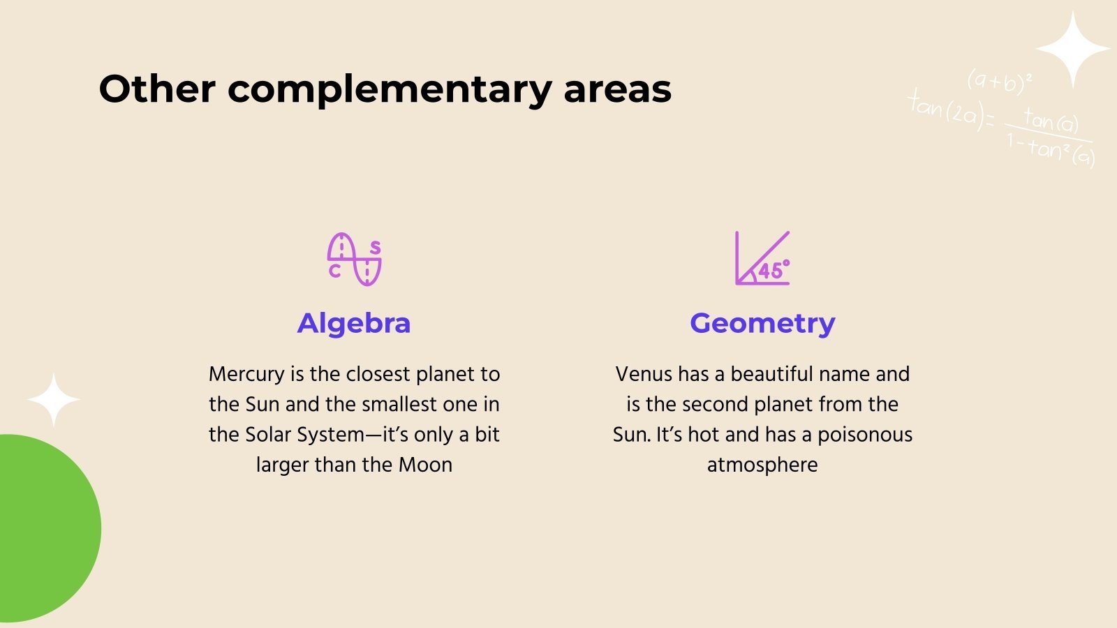 Math Subject for High School: Arithmetic | Google Slides