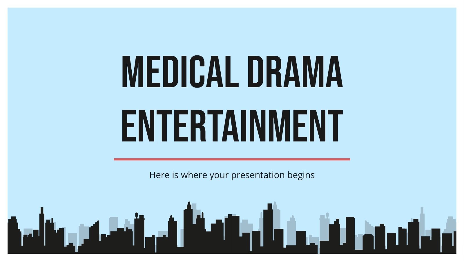 Plantillas gratis sobre drama para Google Slides y PPT
