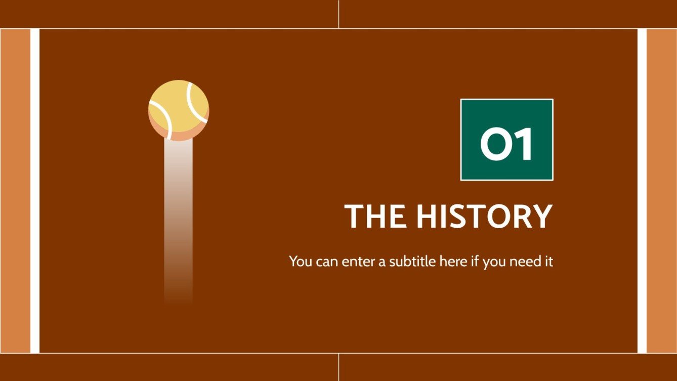 Tennis Theme | Google Slides & PowerPoint template