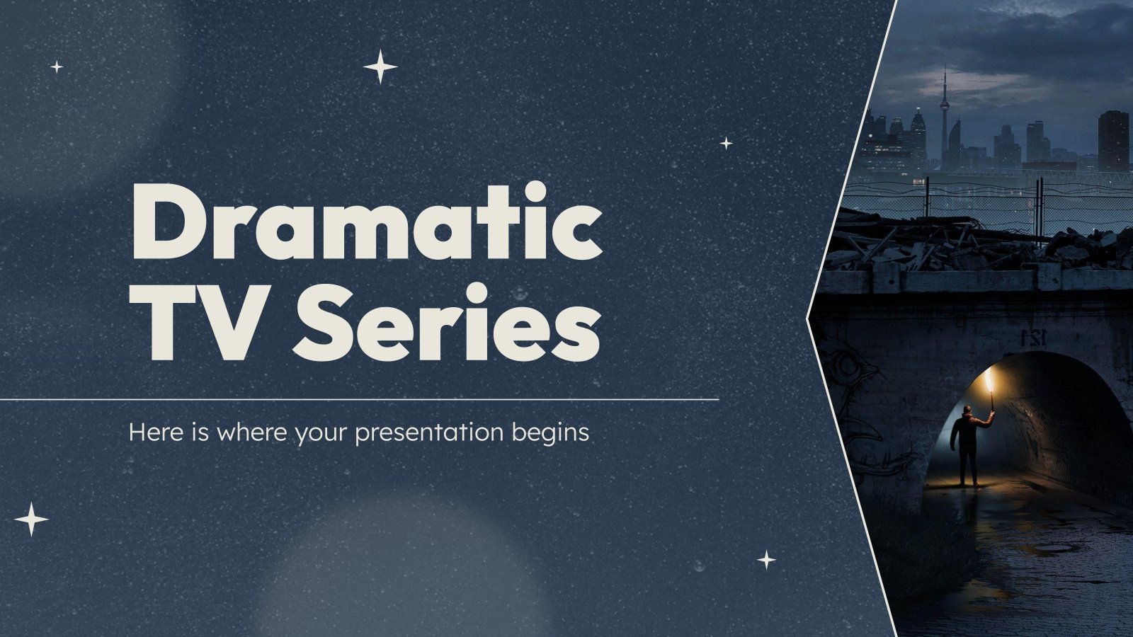 Dramatic TV Series | Google Slides & PowerPoint