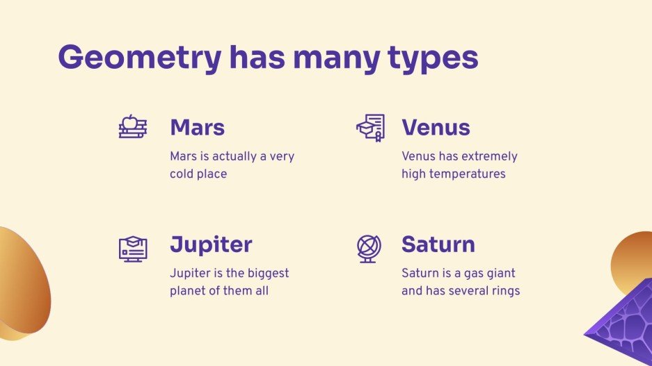 Geometry Basics for High School | Google Slides & PPT