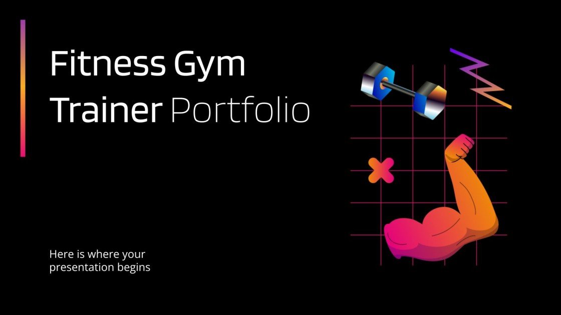 Free Google Slides & PowerPoint templates about the gym