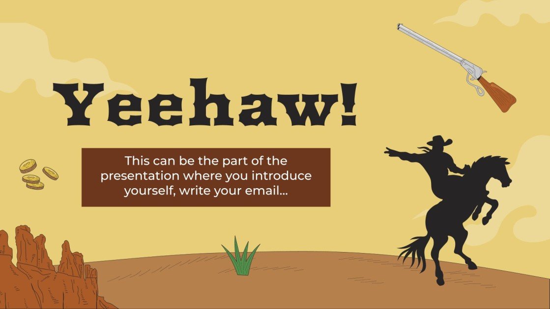 Cowboys of the Old West | Google Slides & PowerPoint