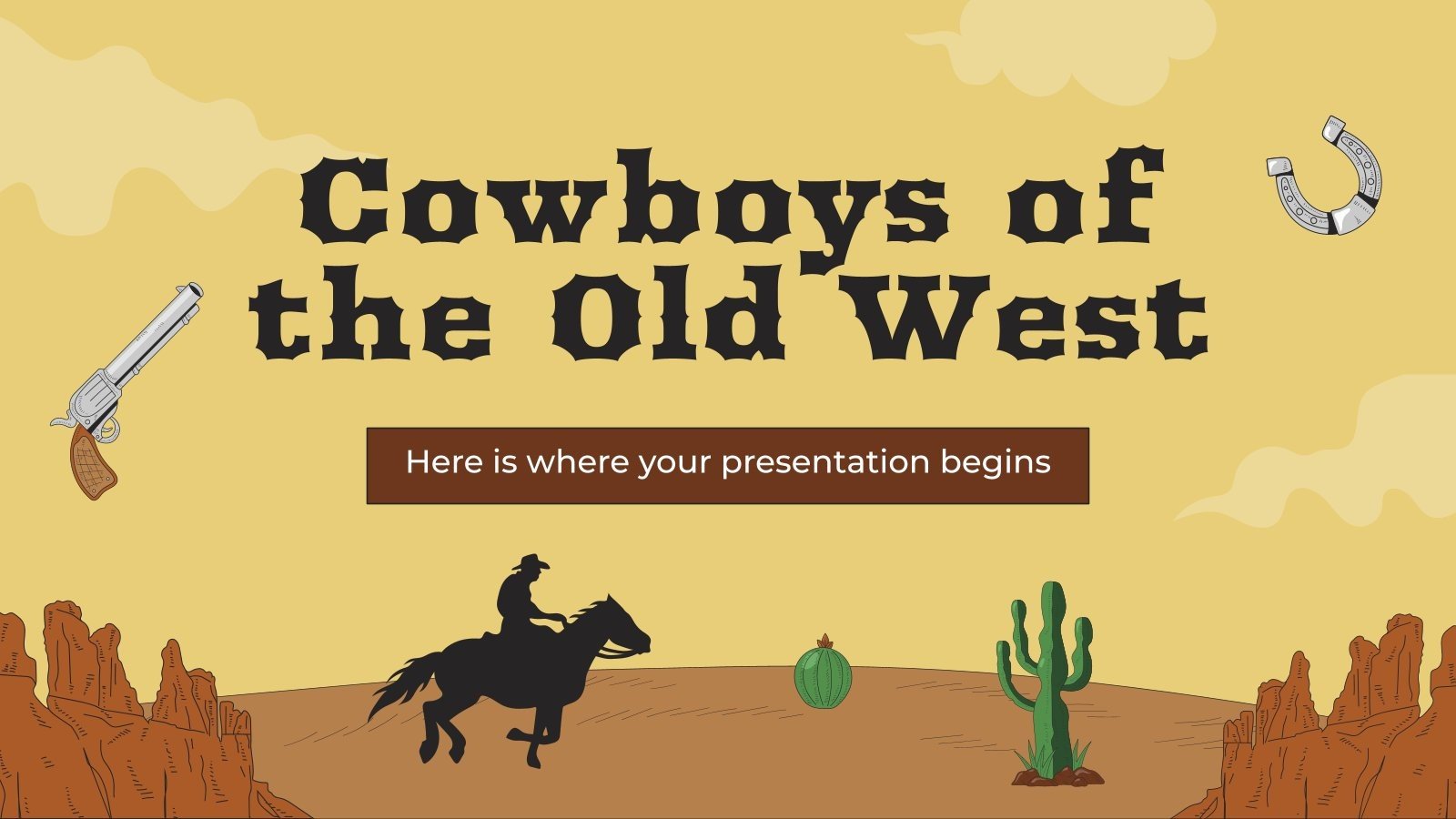 Free Western templates for Google Slides and PowerPoint