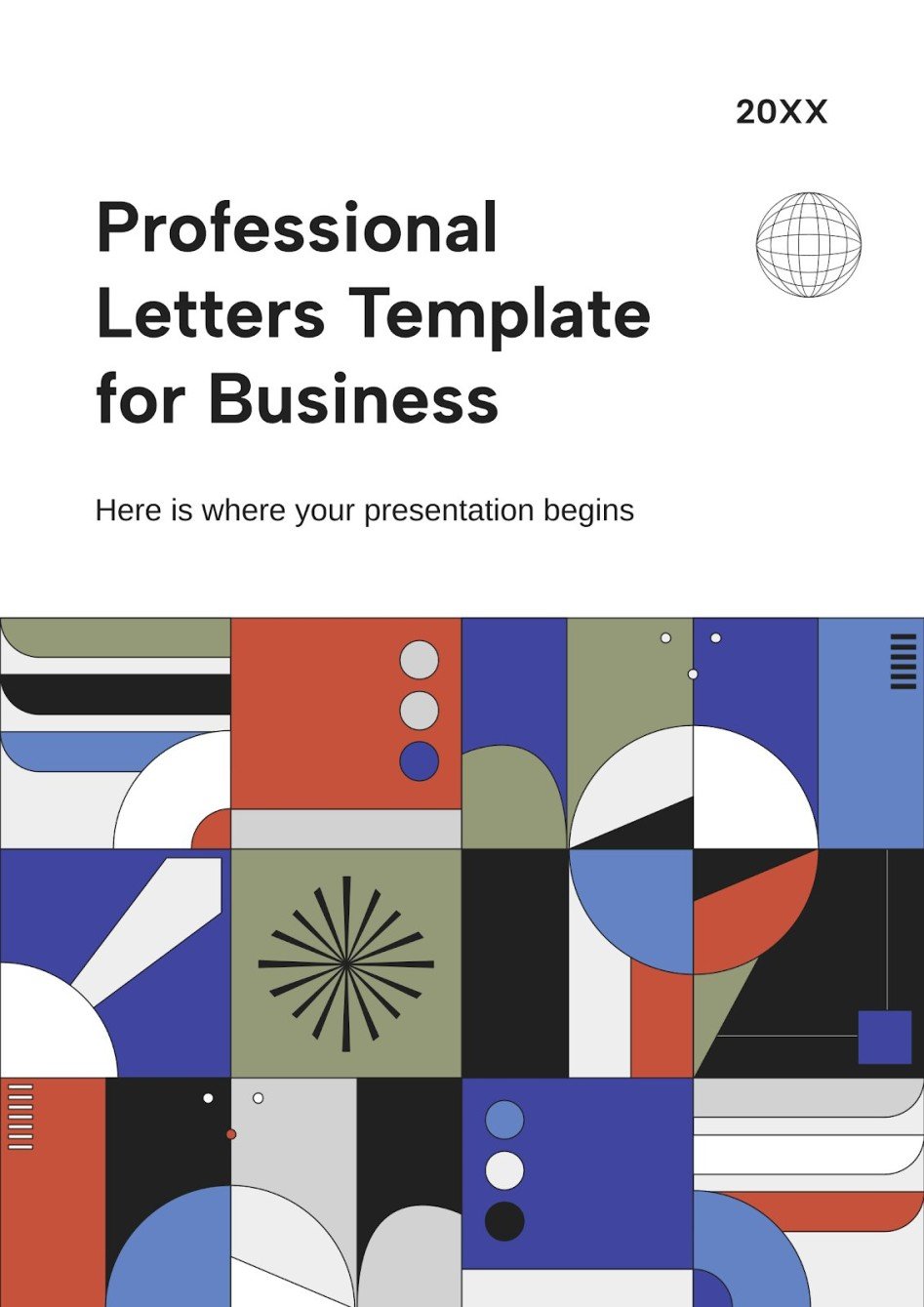 Professional Letters Template for Business | Google Slides