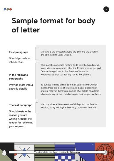 Professional Letters Template for Business | Google Slides