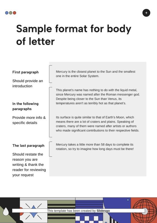 Professional Letters Template for Business | Google Slides