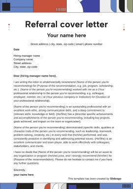 Professional Letters Template for Business | Google Slides