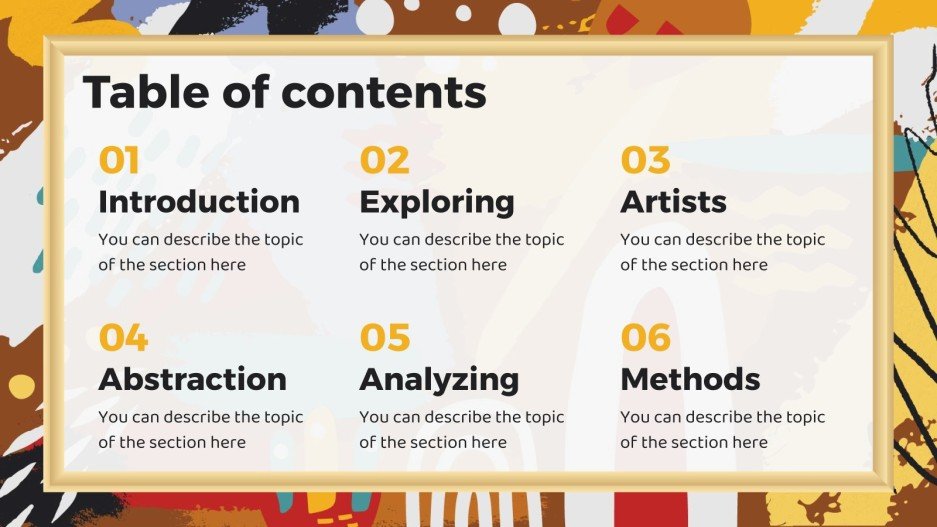 Abstract Expressionism Lesson for High School