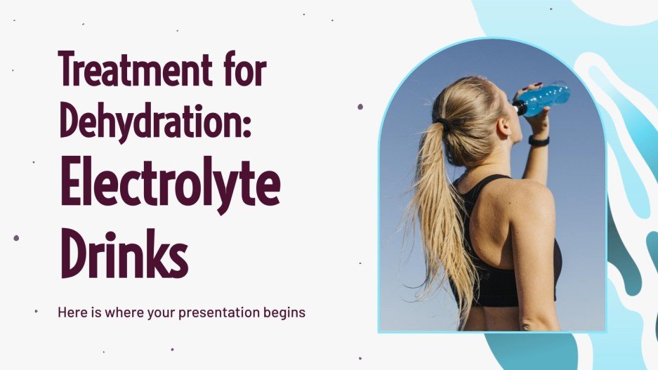 Treatment for Dehydration: Electrolyte Drinks