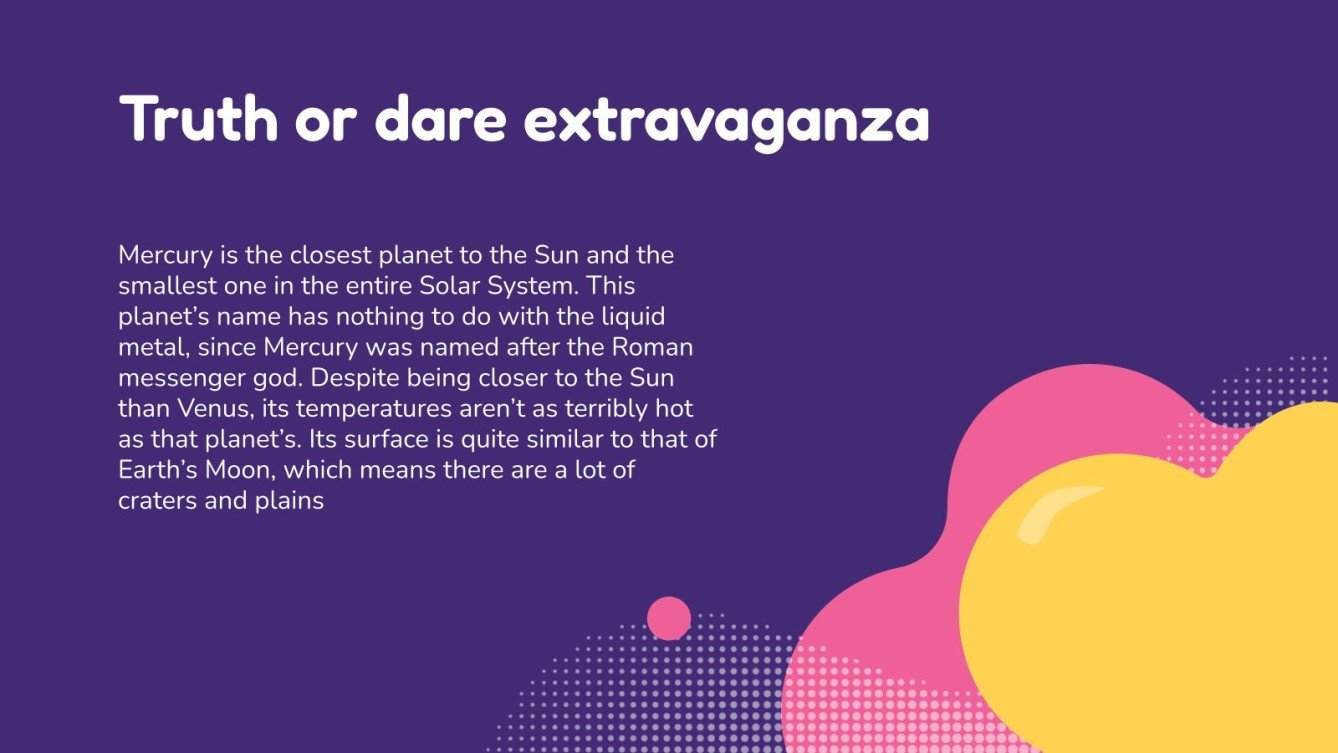 Truth or Dare Game! | Google Slides and PowerPoint