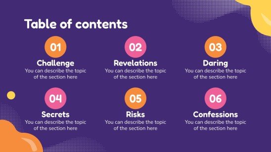 Truth or Dare Game! | Google Slides and PowerPoint